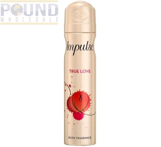 Wholesale Impulse True Love Body Spray Deodorant 75ml | Pound Wholesale