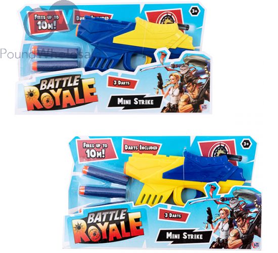 Wholesale Battle Royale Mini Strike Dart Gun Assorted Colours | Pound ...