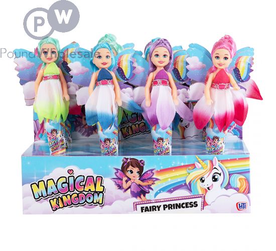 Wholesale Magical Kingdom Fairy Princess Cdu Assorted Colours | Pound ...