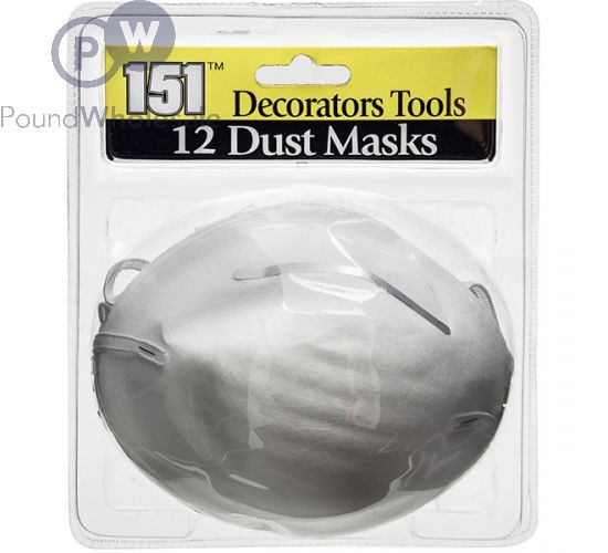 Wholesale 151 Dust Masks 12pc | Pound Wholesale