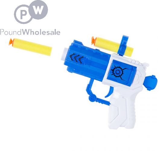 Wholesale Futuristic Foam Shooter Gun Set 5pc Assorted Colours | Pound ...