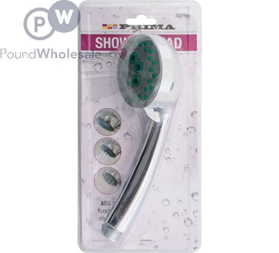 Wholesale Prima 3 Function Shower Head | Pound Wholesale