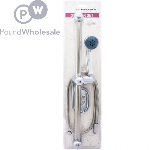Wholesale Prima 3-function Shower Set 150cm | Pound Wholesale