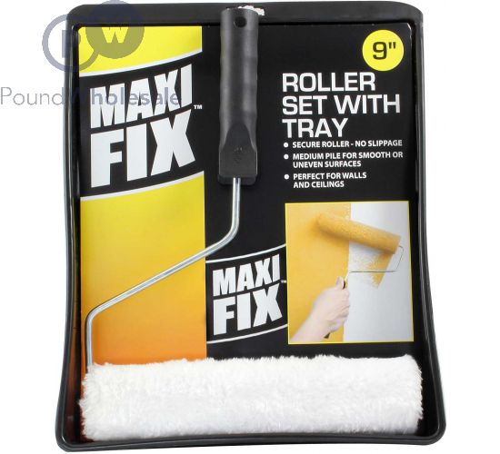 Wholesale Maxifix Roller Set With Tray 9" | Pound Wholesale