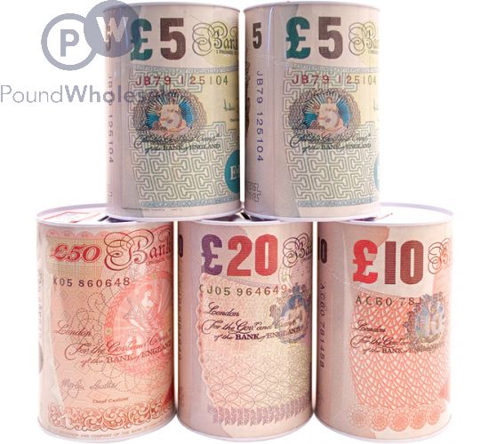 Wholesale Gbp Banknote Queen Small Money Tin Cdu | Pound Wholesale