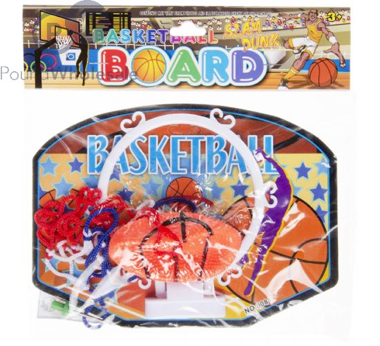 Wholesale Basketball Board & Ball Play Set | Pound Wholesale