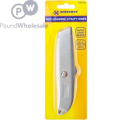 Wholesale Marksman Self-loading Auto Lock Utility Knife | Pound Wholesale