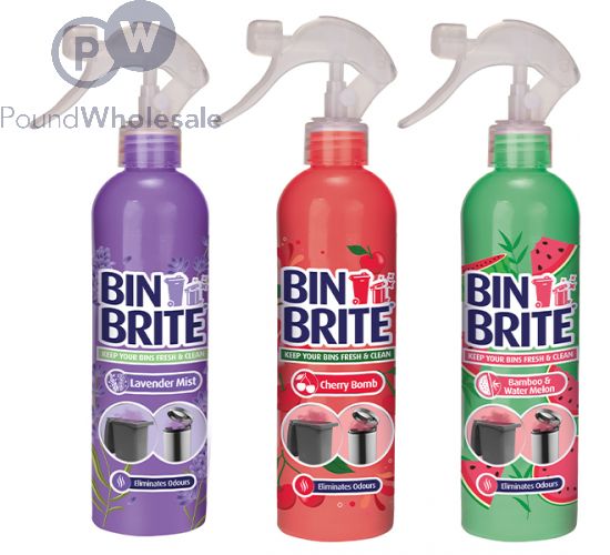Wholesale Bin Brite Bin Odour Neutraliser Spray 400ml Assorted ...