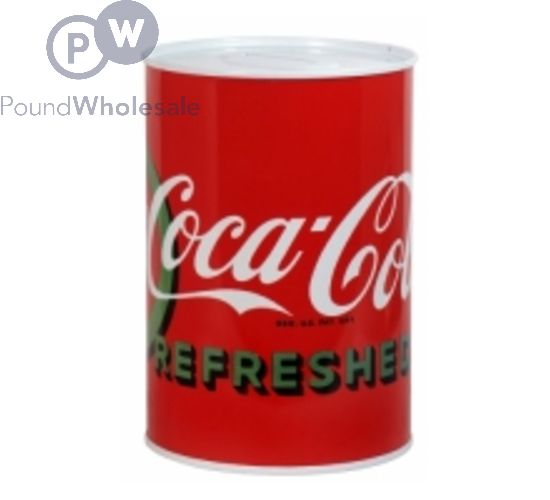 Wholesale Coca-cola Money Tin | Pound Wholesale