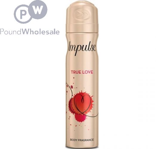 Wholesale Impulse True Love Body Spray 75ml | Pound Wholesale