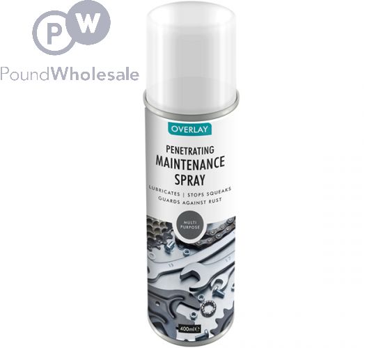 Wholesale Overlay Multi-purpose Penetrating Maintenance Spray 400ml ...
