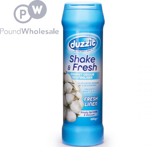 Wholesale Duzzit Shake & Fresh Carpet Odour Neutraliser Fresh Linen ...