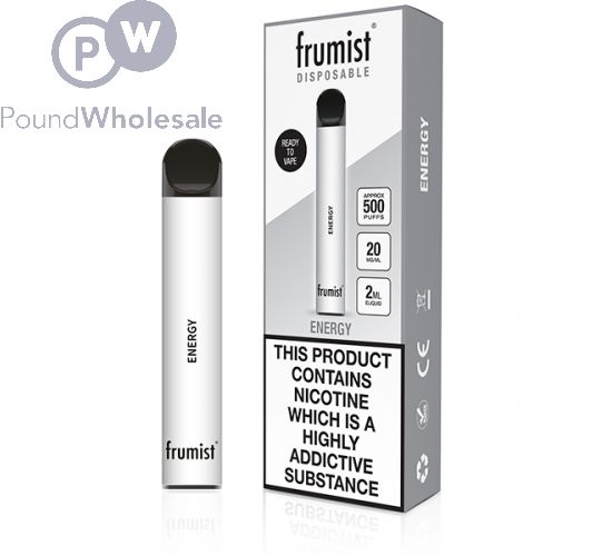 Wholesale Frumist Disposable Vape Pod Energy 20mg | Pound Wholesale