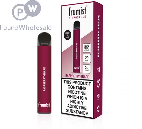 Wholesale Frumist Disposable Vape Pod Raspberry Grape 20mg | Pound ...