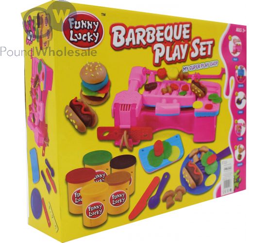 Wholesale Funny Lucky Barbeque Play Set | Pound Wholesale
