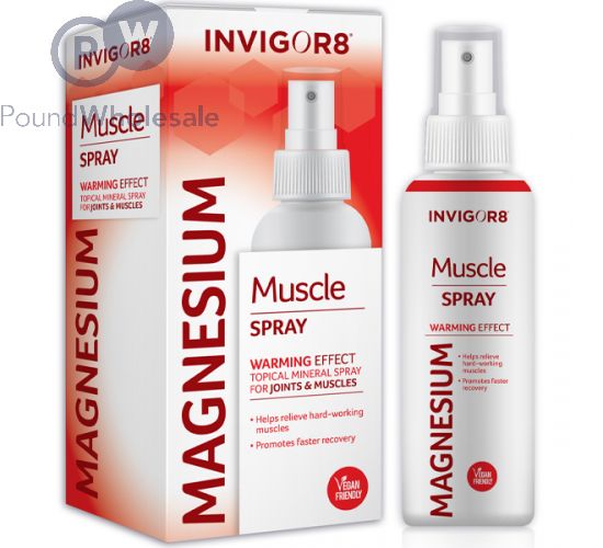 Wholesale Invigor8 Magnesium Warming Effect Topical Mineral Muscle ...