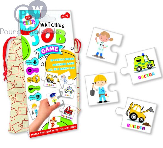 Wholesale Kids Create Matching Job Game | Pound Wholesale