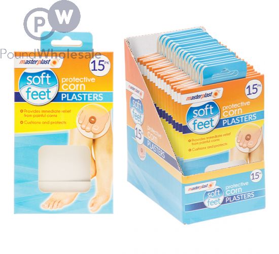 Feet Pain Relief Corn Pads Corn Pads For Feet 15 Pcs Corn Plasters Soft ...