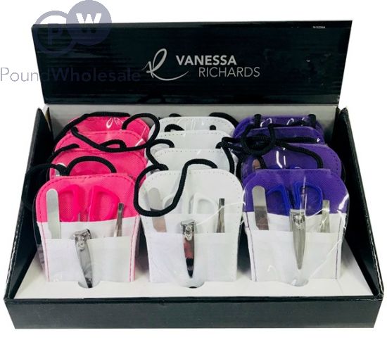 Wholesale Deluxe Assorted 4pc Manicure Sets Cdu | Pound Wholesale