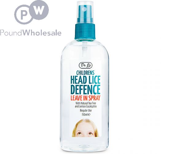 Wholesale Dr J's Children's Head Lice Defence Leave-in Spray 150ml ...
