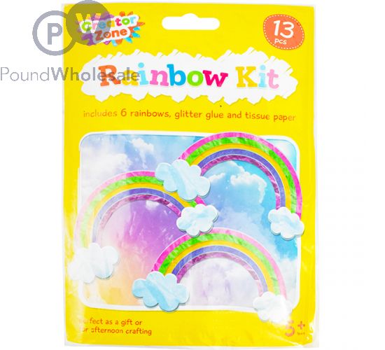 Wholesale Creator Zone Make Your Own Rainbow Kit 13pc | Pound Wholesale