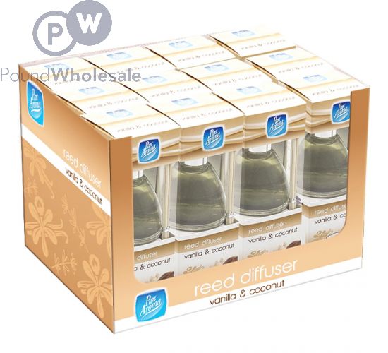 Wholesale Pan Aroma Vanilla & Coconut Dome Reed Diffuser 50ml Cdu ...