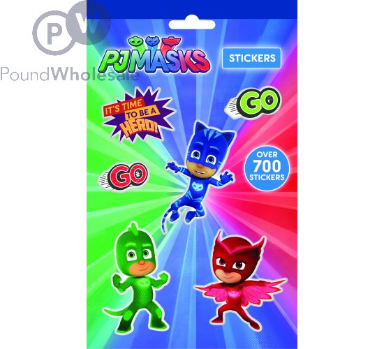 Wholesale Pj Masks Stickers | Pound Wholesale