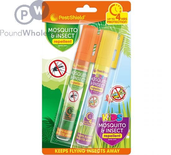 Wholesale Pestshield Kids Mosquito & Insect Repellent Spray Pen 10ml 2 ...