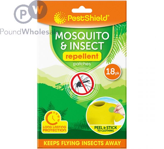 Wholesale Pestshield Mosquito & Insect Repellent Peel & Stick Patches ...