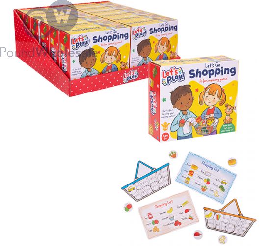 Wholesale First Steps Let's Play Shopping Memory Game Cdu | Pound Wholesale
