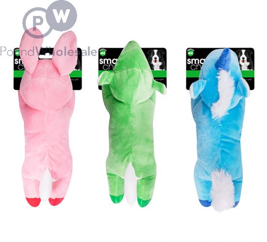 Wholesale Smart Choice Squeaky Plush Dog Toy Assorted | Pound Wholesale