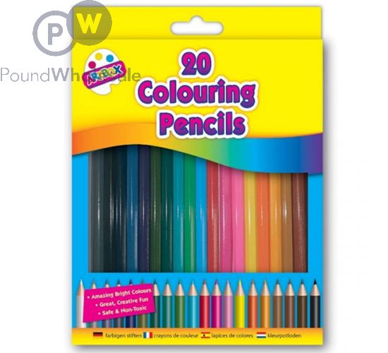 Bright colored pencils store