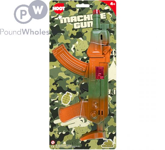 Wholesale Hoot Camouflage Sound-activated Army Machine Gun 32cm | Pound ...