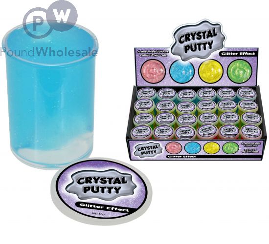 Wholesale Crystal Putty Glitter Effect | Pound Wholesale