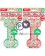 Wholesale Smart Choice Christmas Squeaky Sparkle Rubber Bone Dog Toy ...