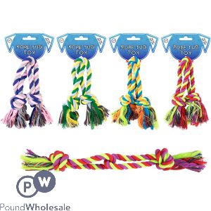 Wholesale Smart Choice Tug & Pull Rubber Rope Spiral Dog Toy 28cm ...
