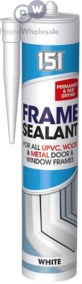 Wholesale 151 Frame Sealant White 310ml | Pound Wholesale