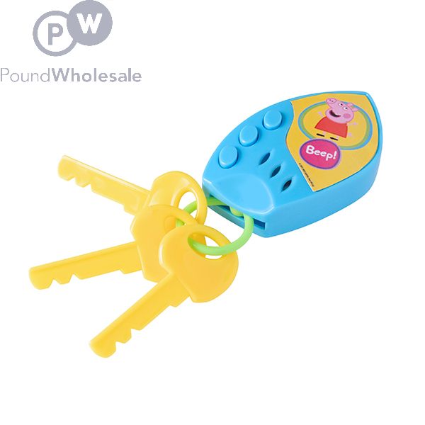 Wholesale Peppa Pig Peppa's Electronic Car Keys Cdu | Pound Wholesale