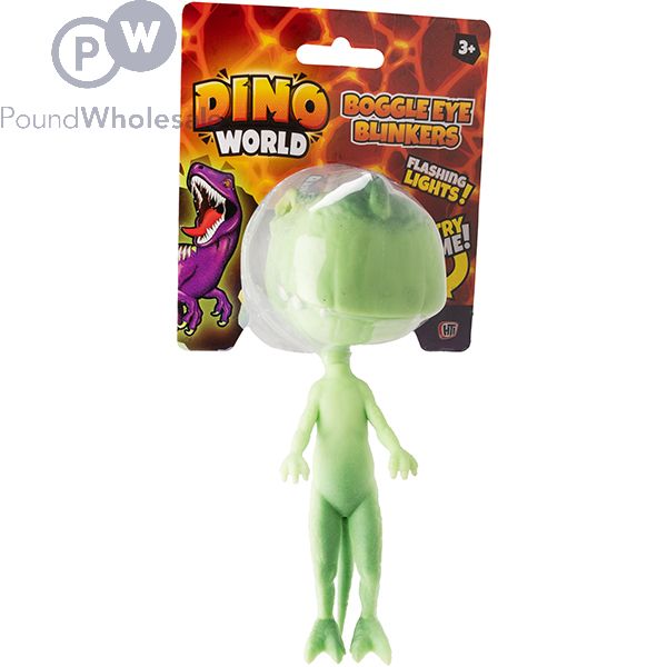 Wholesale Dino World Boggle Eye Blinker Flashing Dinosaur | Pound Wholesale