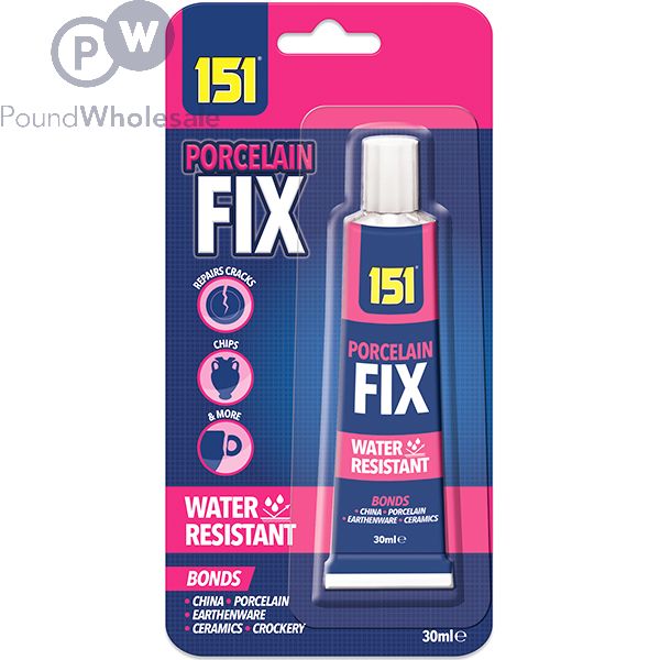 Wholesale 151 Porcelain Fix Glue 30ml | Pound Wholesale