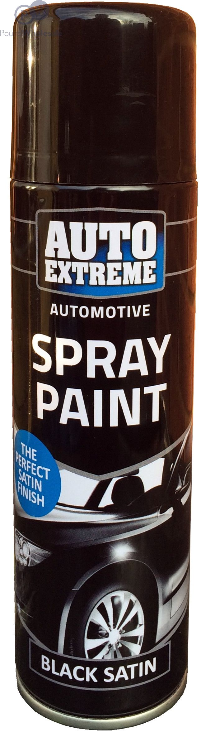 Wholesale Auto Extreme Automotive Black Satin Spray Paint 250ml | Pound ...
