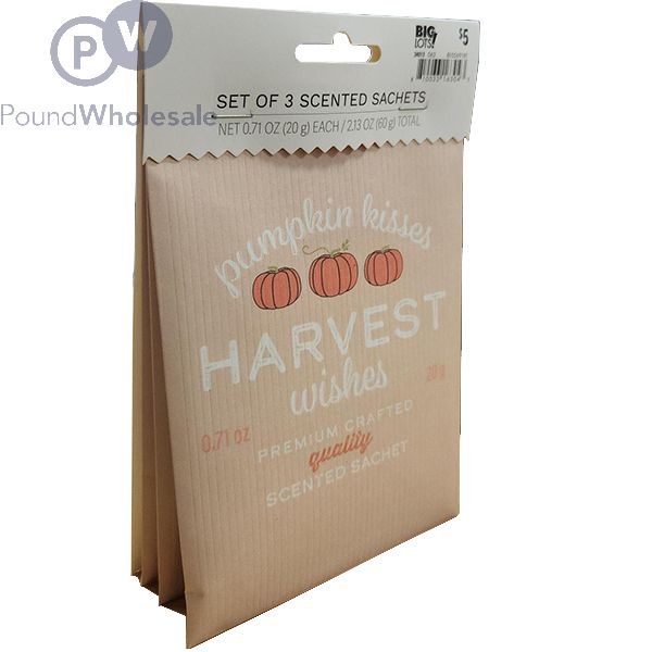 Wholesale Fragrance Sachet 20g 3 Pack Assorted | Pound Wholesale