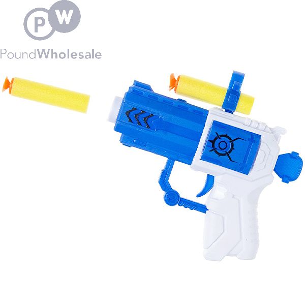 Wholesale Futuristic Foam Shooter Gun Set 5pc Assorted Colours | Pound ...