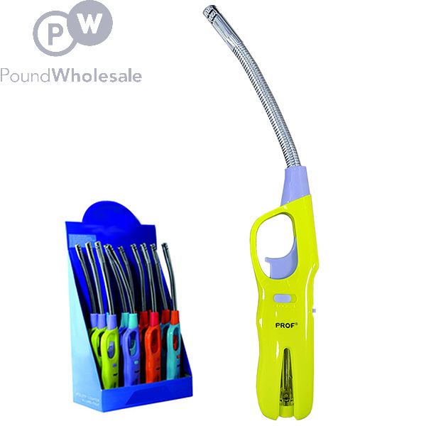 Wholesale Prof Flexible Utility Lighter Assorted Bi-colours Cdu | Pound ...