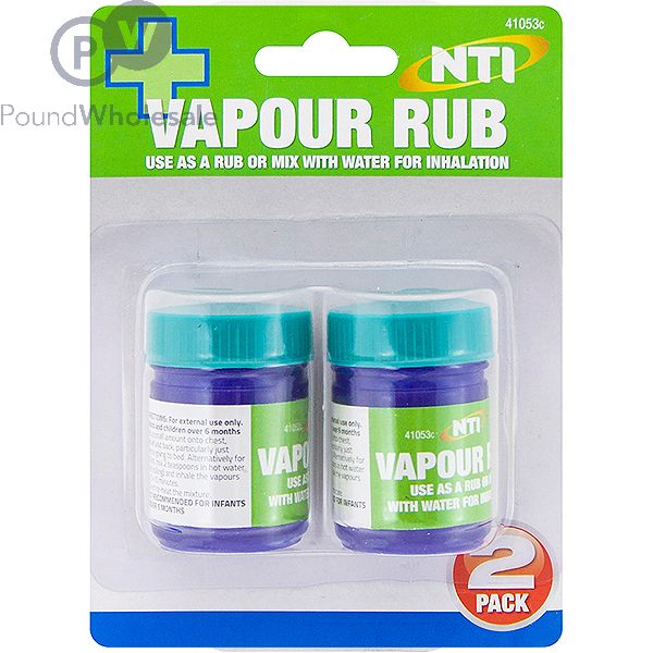 Wholesale Vapour Rub 2 Pack | Pound Wholesale