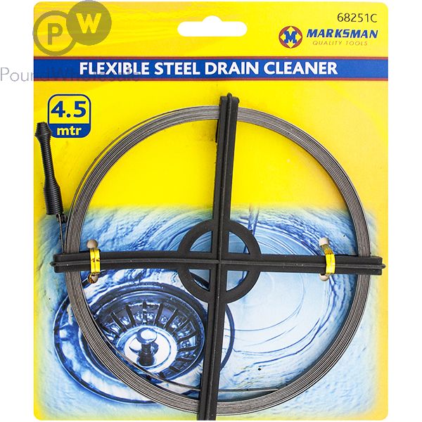 Wholesale Marksman Flexible Steel Drain Cleaner 4.5m | Pound Wholesale