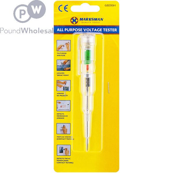 Wholesale Marksman All Purpose Voltage Tester | Pound Wholesale