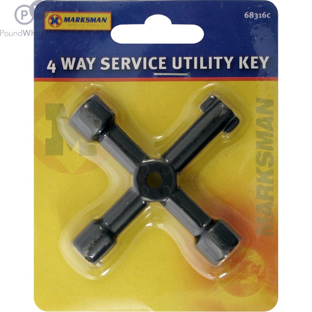 Wholesale 4 Way Service Utility Key | Pound Wholesale