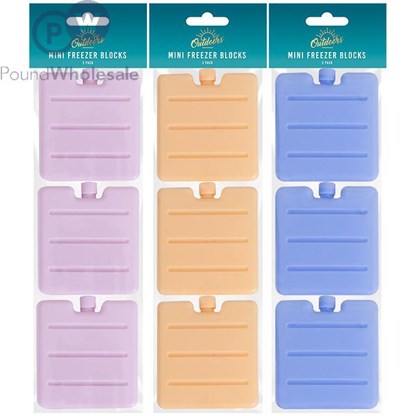 Wholesale Bello Mini Freezer Blocks 100g 3 Pack Assorted Colours ...