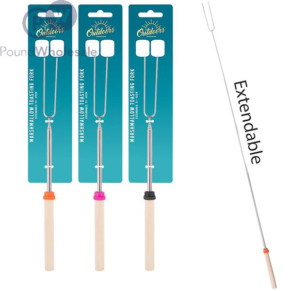 Wholesale Bello Telescopic Marshmallow Toasting Fork 81cm Assorted ...